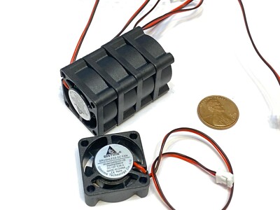 5 x small 12v fan 2510 3d printer mini cooling brushless mini gdstime ...