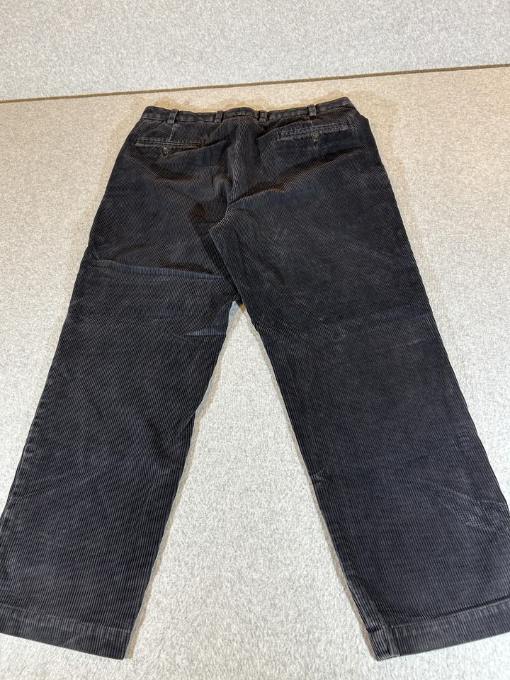 Brooks Brothers Pants Mens 36x30 Blue Hudson Corduroy Cords Boho Casual ...