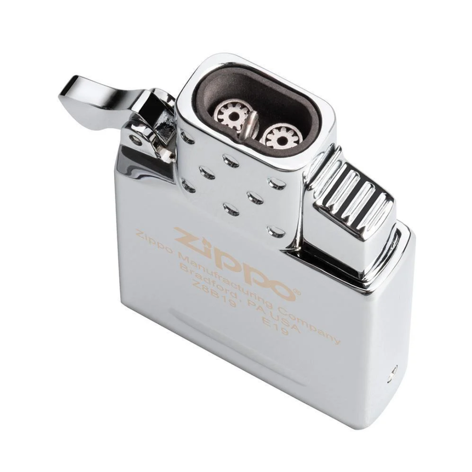 Zippo Lighter Double Jet Flame Lighter Insert Butane Gas Windproof ...