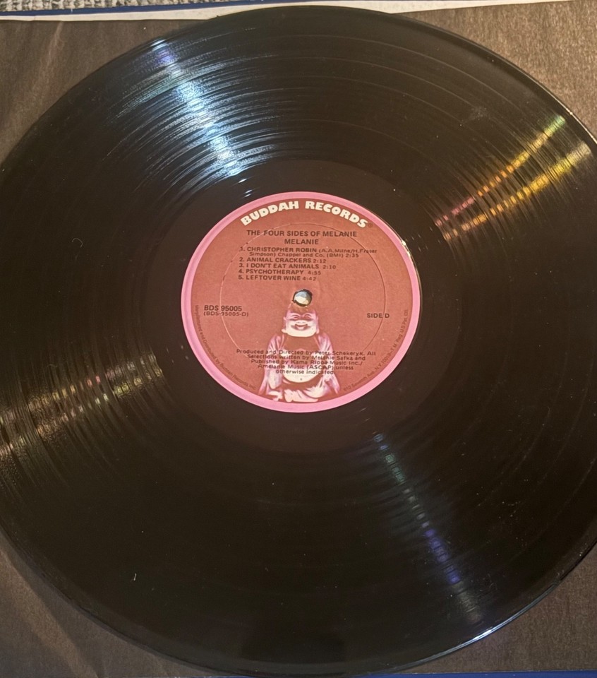 Vintage Melanie The Four Sides Of Melanie 2xLP Vinyl 1972 Buddah Folk ...