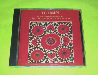 ⭐ V/A - THUMRI: VOCAL & INSTRUMENTAL LIGHT CLASSICAL MUSIC OF NORTH ...