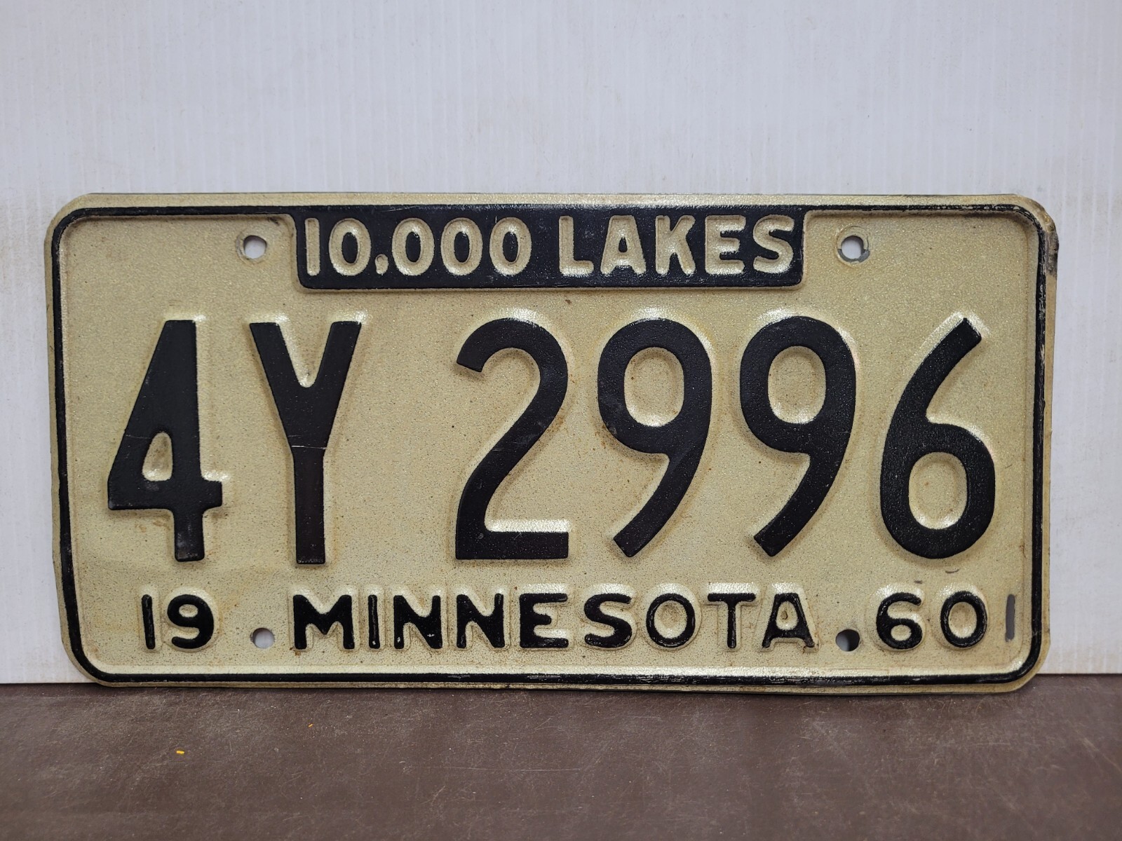 1960 Minnesota License Plate Tag Original. | eBay