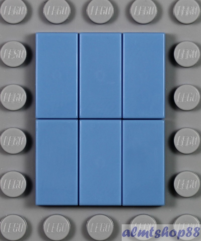 LEGO - 1x2 Tiles - PICK YOUR COLORS - Finishing Plate Smooth Flats ...