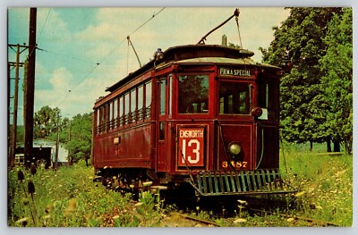 Postcard Pittsburgh 1905 Streetcar Trolley - Unposted Chrome | eBay