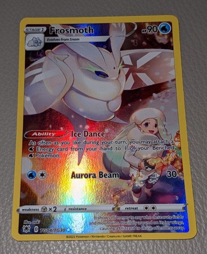 Frosmoth TG04/TG30 Full Art Astral Radiance Trainer Gallery Pokemon ...