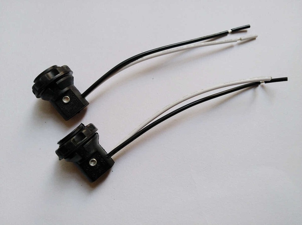 6Pcs Candelabra Base E12 Sockets w/Screw Rings 6" Wire Leads US Stock ...