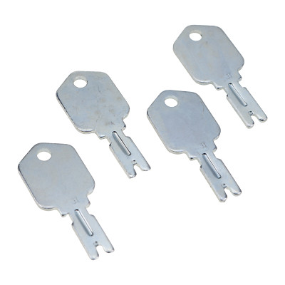 4X Ignition Keys A214062 For Clark Yale Hyster Komatsu Gradall Gehl ...