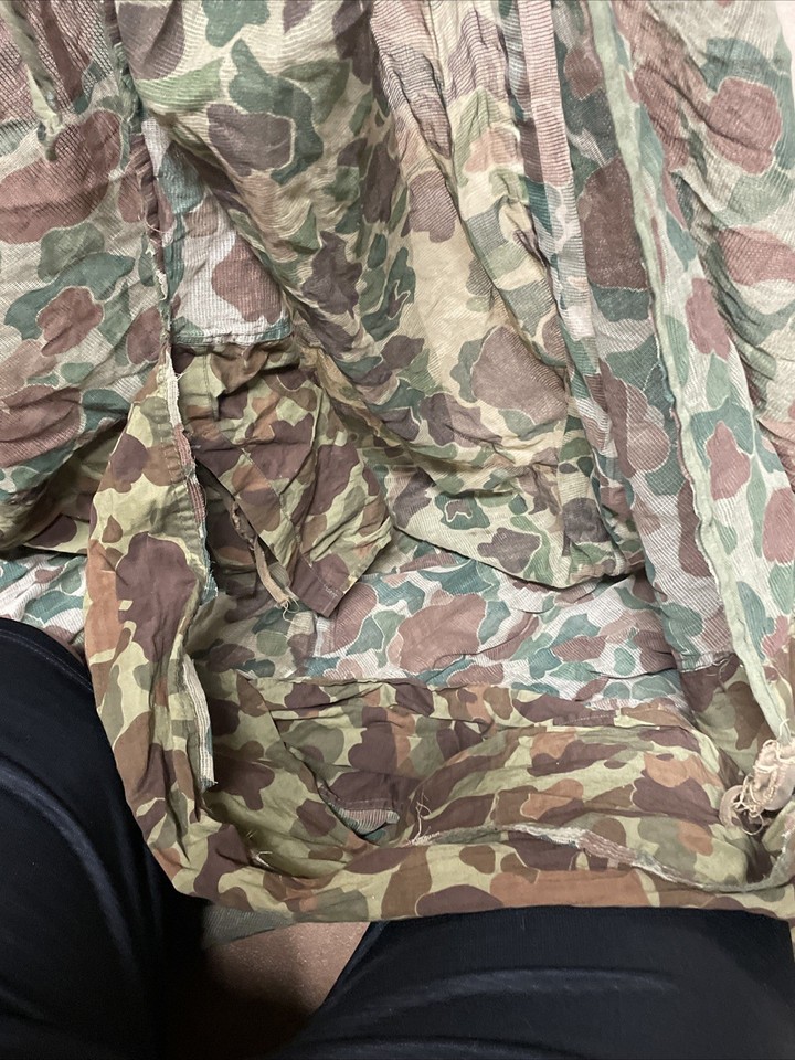 WW2 US Marines USMC Camouflage Frog Mosquito Insect Net Cot Netting ...