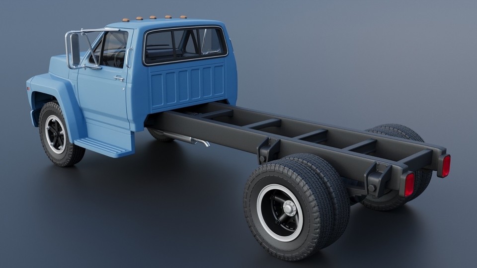 1/25 3d printed resin 1980 Ford F600 by Andrey Bezrodney truck only | eBay