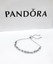 NEW Authentic PANDORA 925 Silver Glacial Ice Crystals Sliding Bracelet ...
