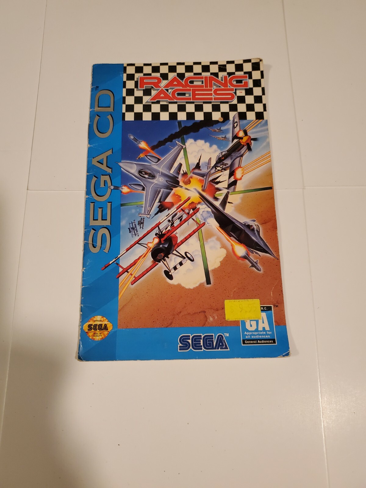 Racing Aces (Sega CD, 1993) ☆ AUTHENTIC ☆ MANUAL ☆ 10086046076| eBay