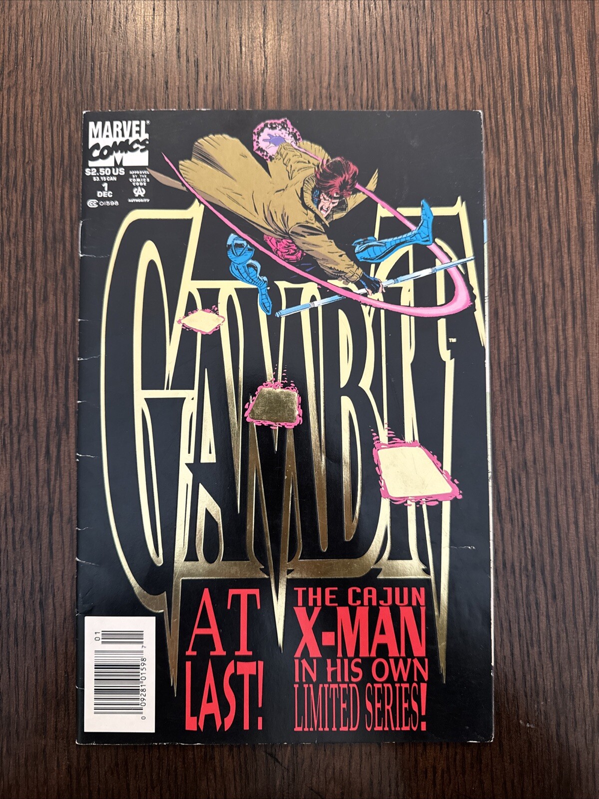 Gambit #1 Newstand 1993 Key 1st Solo 1st Appearance and Death Henri ...