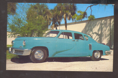 1948 TUCKER AUTOMOBILE SARASOTA FLORIDA CAR MUSEUM ADVERTISING POSTCARD ...