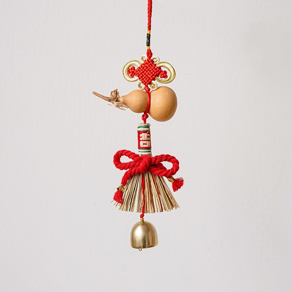 Lightweight and Colorful Door Handle Broom Ornament for Spring Festival ...