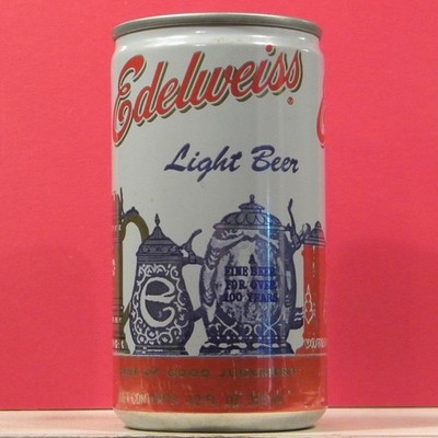 Edelweiss Beer 12 oz P/T Can Brewed By Jos Pickett & Sons Inc Dubuque ...