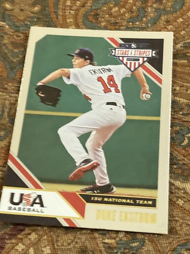 2020 Panini USA Baseball Stars & Stripes #61 Duke Ekstrom Base (Retail ...