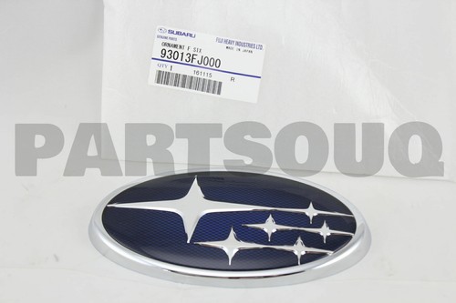 Subaru Ornament F Six 93013FJ000 93013-FJ000 | Genuine OEM | Blue ...