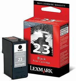 Printer Supplies LEX18C1523 Lexmark InkJet Print Cartridge Black No. 23 ...