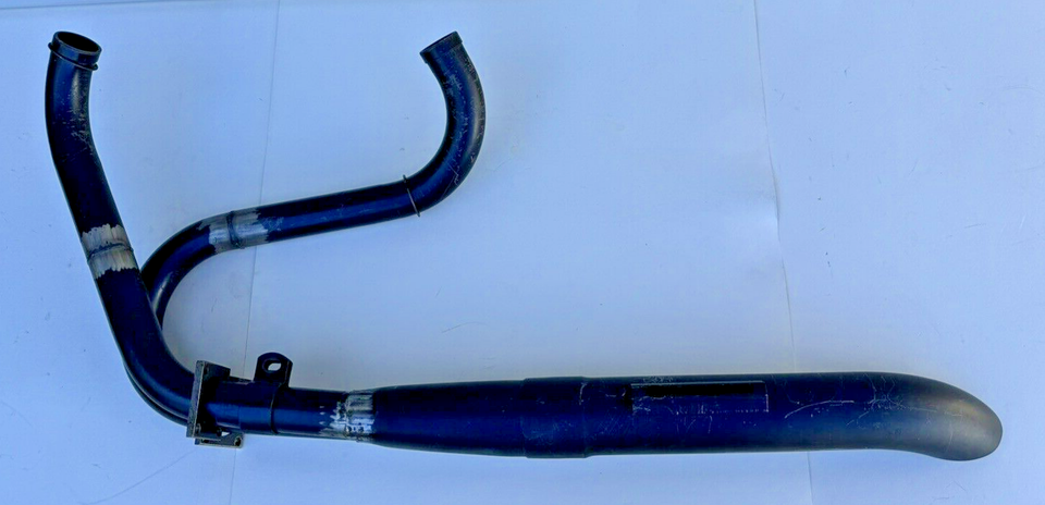 1984-1999 Harley 2:1 LSR Exhaust Pipes Slash-Cut Turn-Out | RB Racing ...