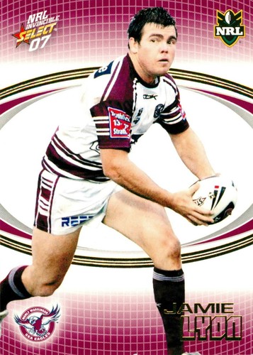 2007 MANLY SEA EAGLES NRL Card JAMIE LYON | eBay Australia
