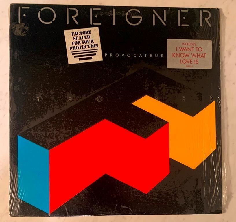 FOREIGNER AGENT PROVOCATEUR 1984 SEALED Vinyl LP Record Album Hype ...