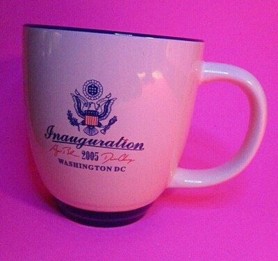 George W. Bush & Dick Cheney - Presidential Inauguration Coffee Mug ...