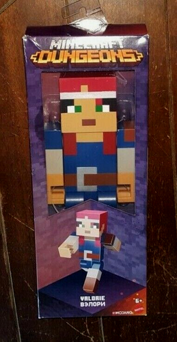 Minecraft Dungeons VALORIE 10" Figure Game Authentic Articulation (2020 ...