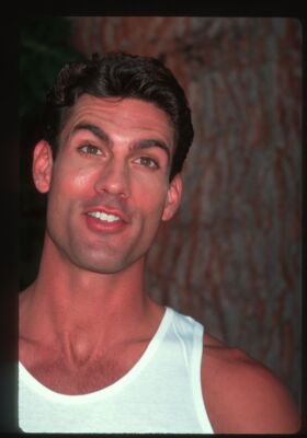 1996 DAVID ALLEN JOHNSON Hollywood's Hottest Hunks Model Original 35mm ...