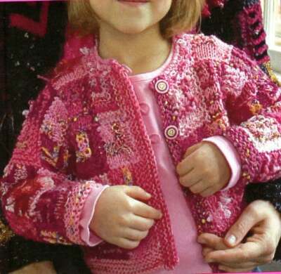 Mini Crayon Box Jacket - Chris Bylsma Designs KNITTING PATTERN Girls 3 ...