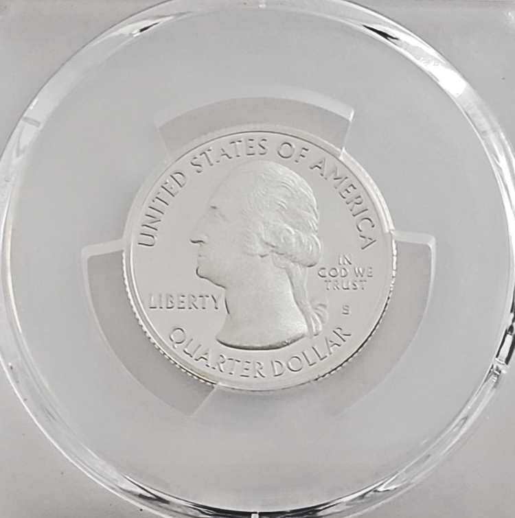 2019-S - American Memorial NP Silver Proof Quarter LE - PCGS PR70DCAM ...