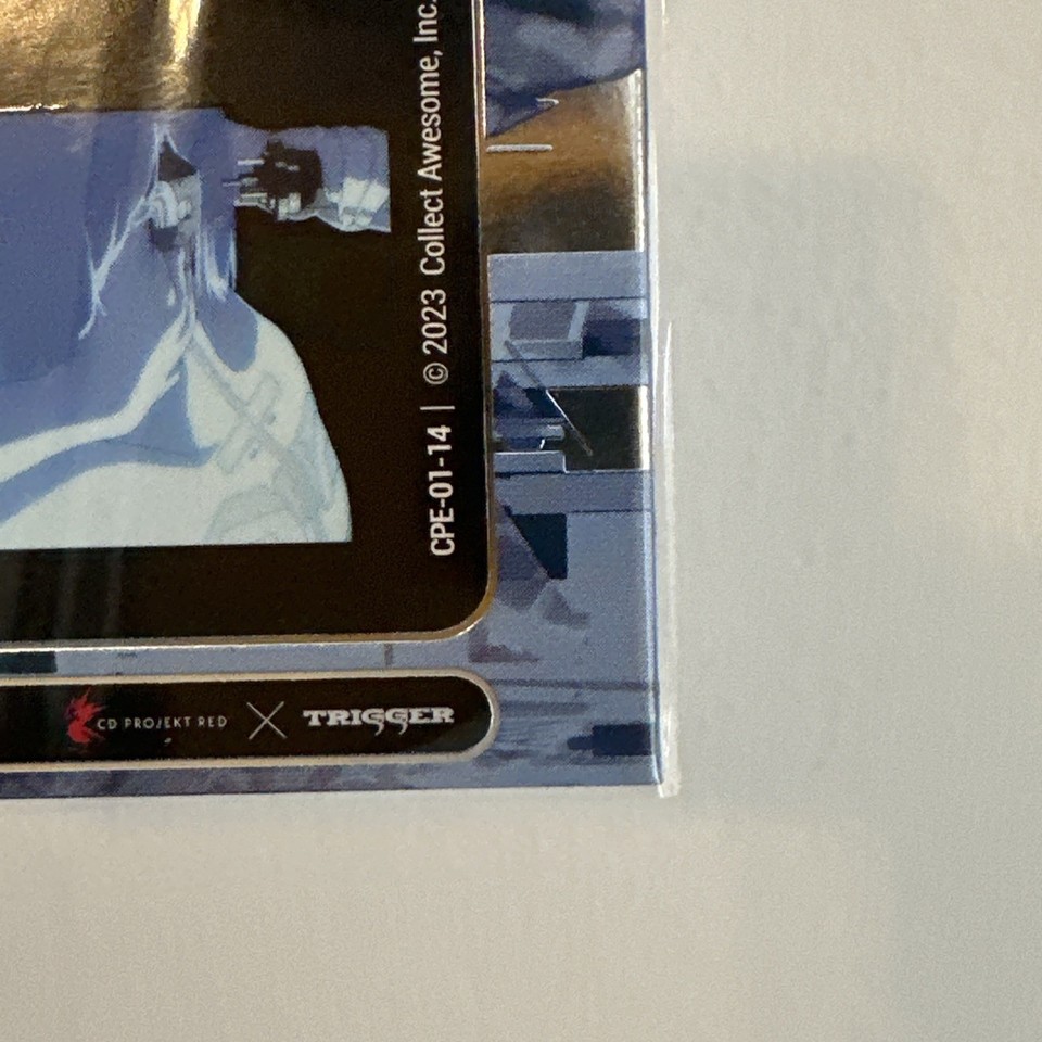 Cybercel Cyberpunk Edgerunner Lucy Rare 1st Edition 3D Art Card ...