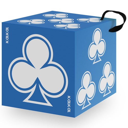 Archery Target, 6 Side Foam Archery Target Block with Carry Handle ...