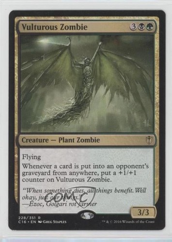 Vulturous Zombie Magic: Commander Format 2016 Edition #228 0l2 | eBay
