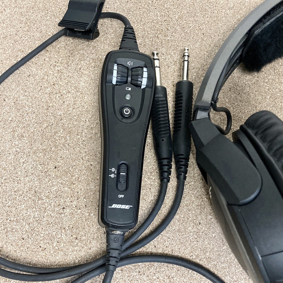 New Bose A20 ANR Aviation Headset w/ Dual GA Plug, No Bluetooth ...
