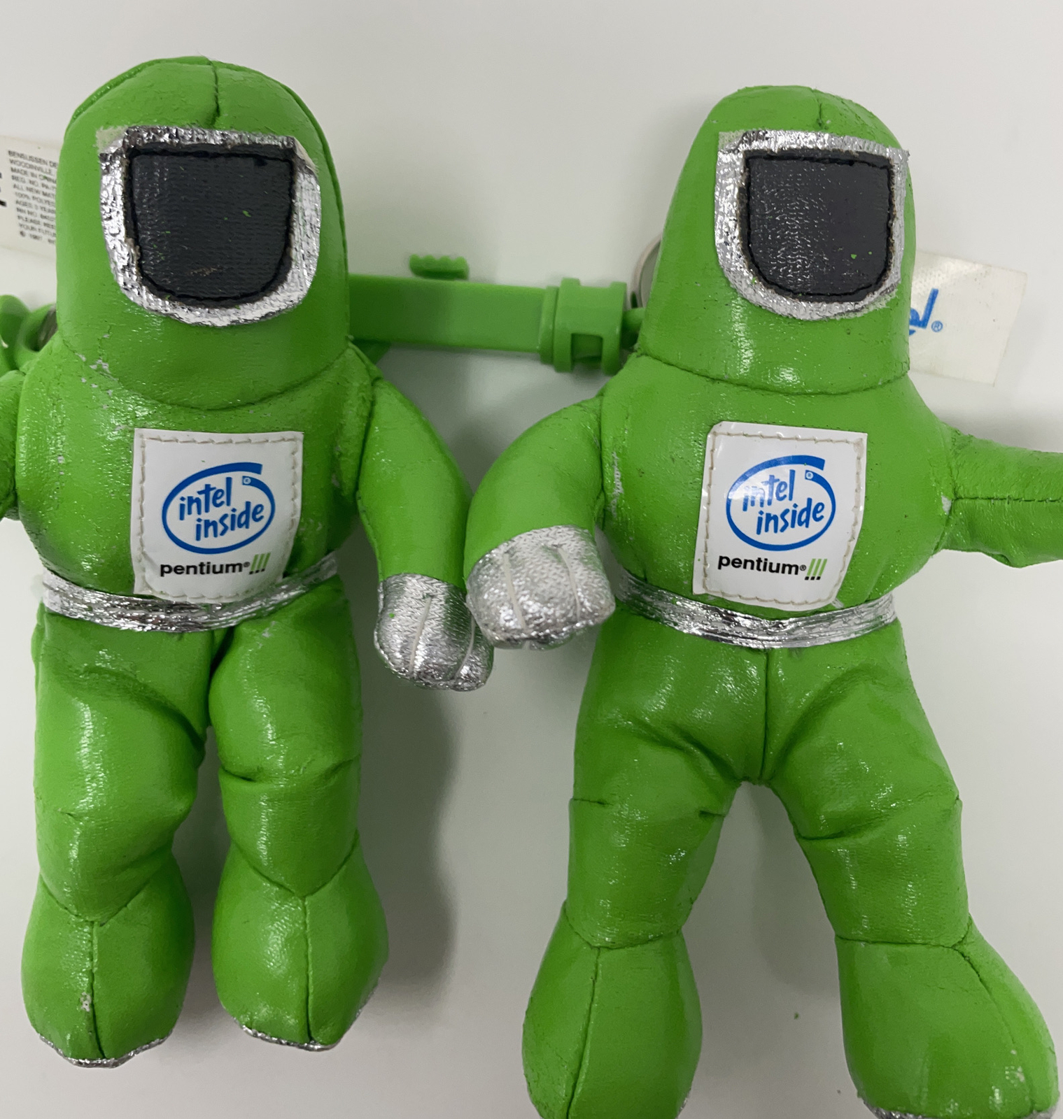 Set of 5 Vintage Intel Bunny People Astronaut Plush Dolls six with tags ...