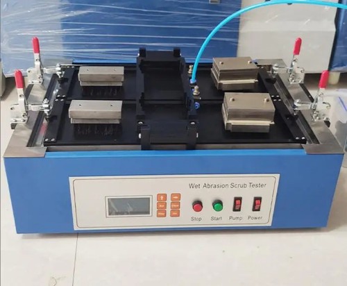 JTX-II Wet Abrasion Scrub Tester, Washability Machine for Architectural ...
