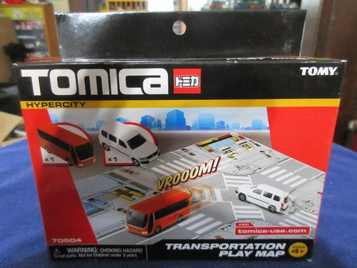 Tomica 97 Toyota Probox 1 Mitsubishi Aero Queen Bus Play Mat HyperCity ...
