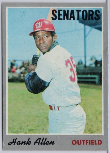 1970 Topps #14 Hank Allen in EX Condition Senators | eBay