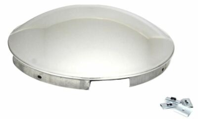 Front Hub Cap for Kenworth Freightliner 7/16" Lip SS Dome 4 Notch UP ...