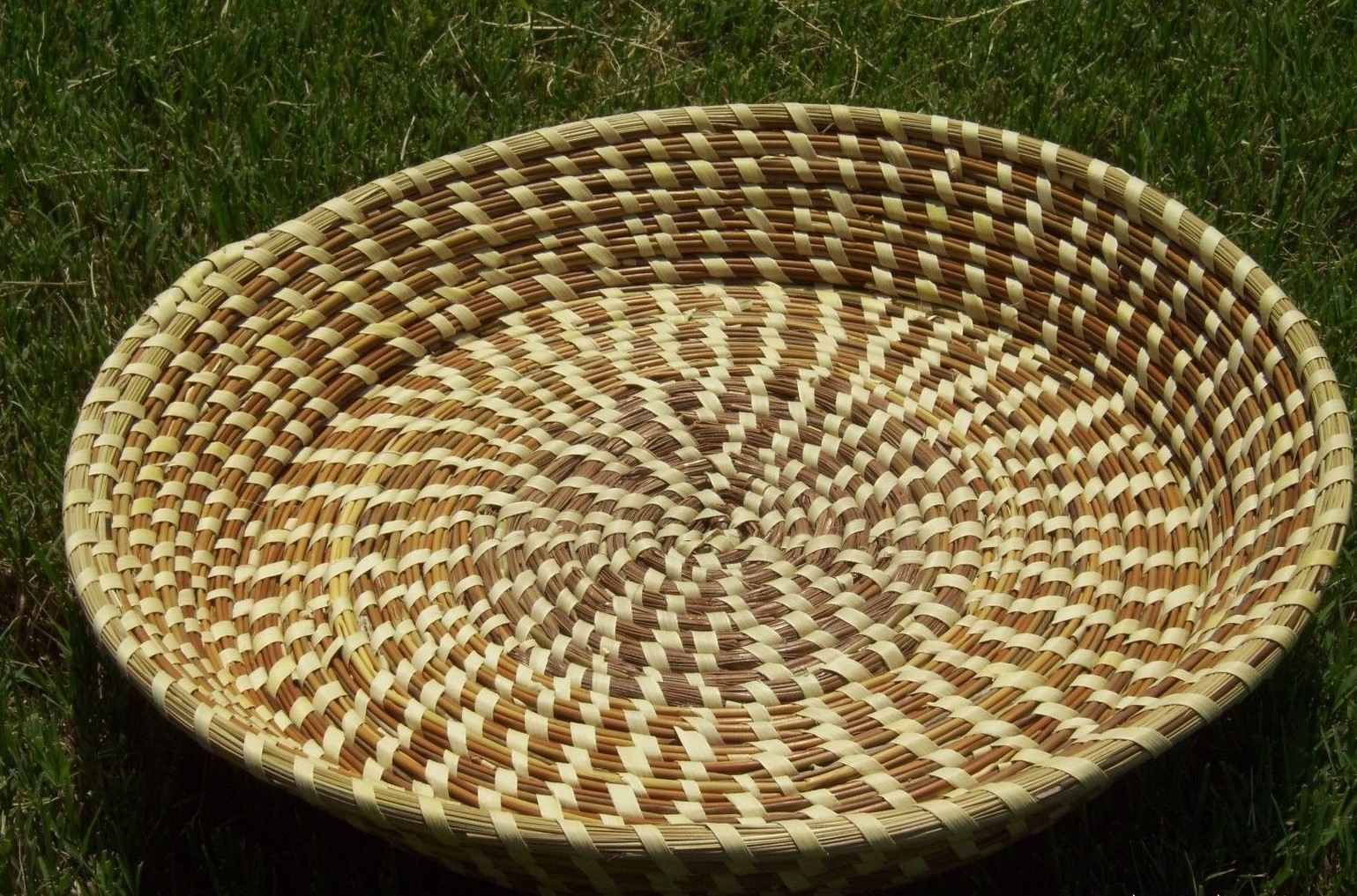 Sweetgrass Gullah Fanner Basket | eBay
