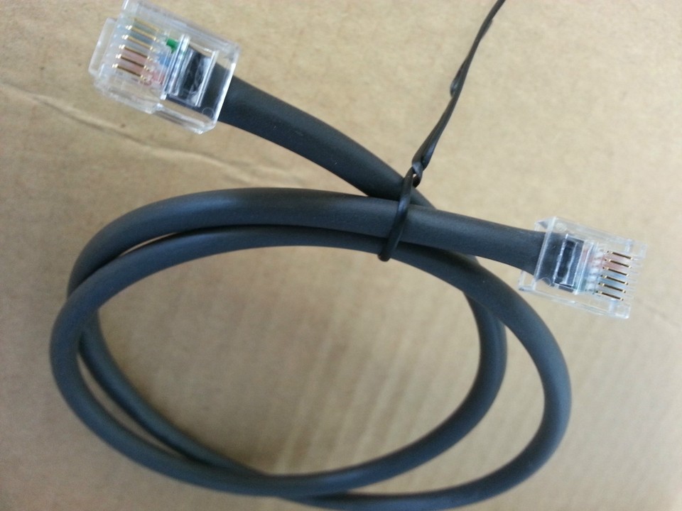 RJ11 RJ45 BT431 HIGH SPEED VDSL CAT5E SOLID COPPER INTERNET CABLE MODEM ...