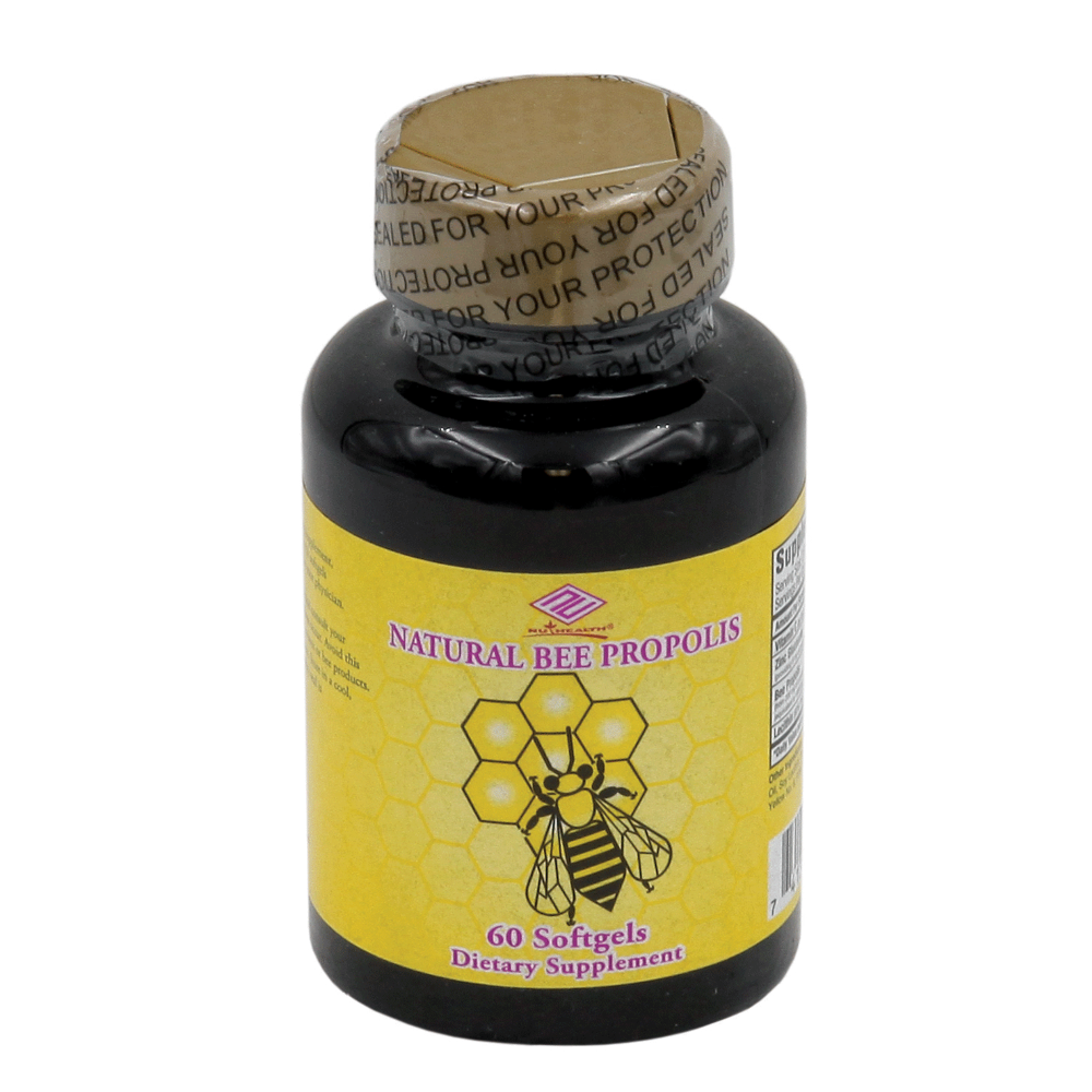 2 Bottles Bee Propolis, w/ Zinc Gluconate, Vitamin C, Lecithin 60x2=120 ...