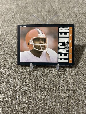 1985 Topps Football #227 Ricky Feacher | eBay