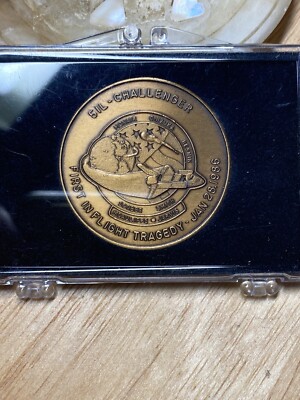 HTF 5IL-CHALLENGER - NASA FIRST IN FLIGHT TRAGEDY IN MEMORY JAN. 28 ...