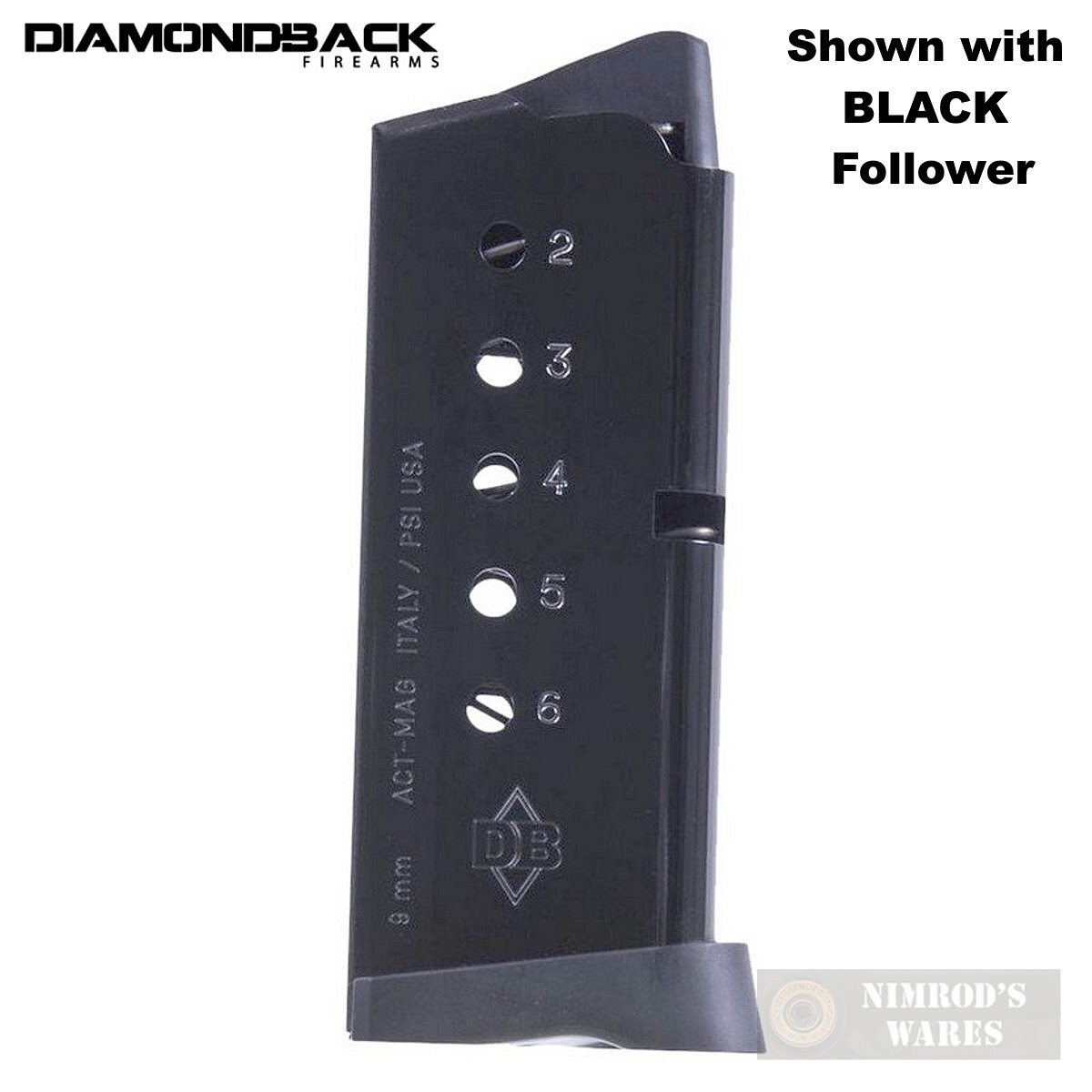 Diamondback DB9MAG 6 Round Magazine for sale online | eBay