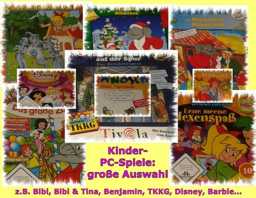 Computerspiele CD-Roms PC-Spiele Kinder Klassik Games Beschreibung ...