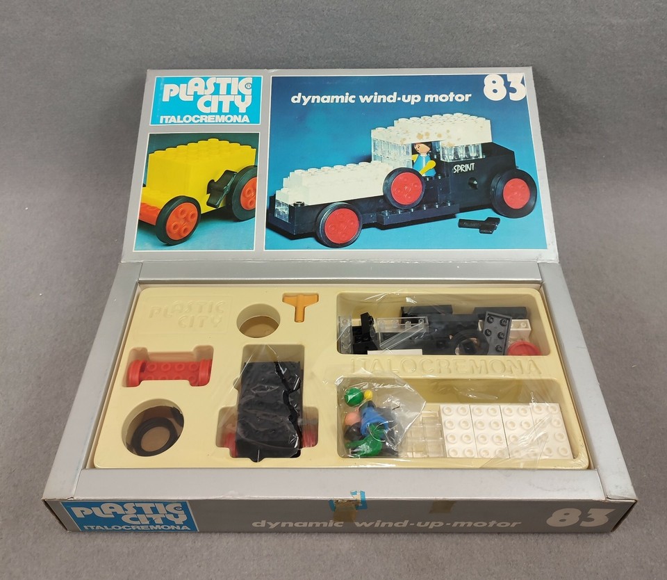 Plastic City Wind Up Motor Italocremona 86 New Vintage Plastic | eBay UK