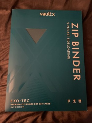 Vault X binder SV5 (Unlimited) 9 Pocket Zip - S&V: Temporal Forces | eBay