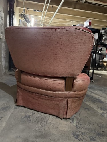 DUNBAR Mid-Century Modern LowLounge Chair Edward Wormley Design Pink ...