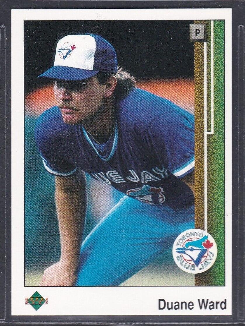 1989 Upper Deck - Duane Ward #551 Blank Back for sale online | eBay